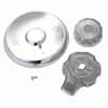 BrassCraft 2-Handle Valve Trim Kit for Mixet in Chrome with Clear ...