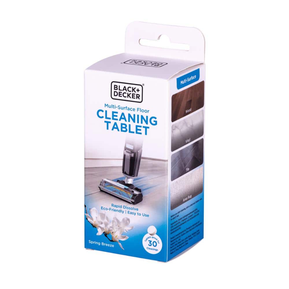 BLACK+DECKER Multi-Surface Floor Cleaning Tablet Spring Breeze Scent 30 ...
