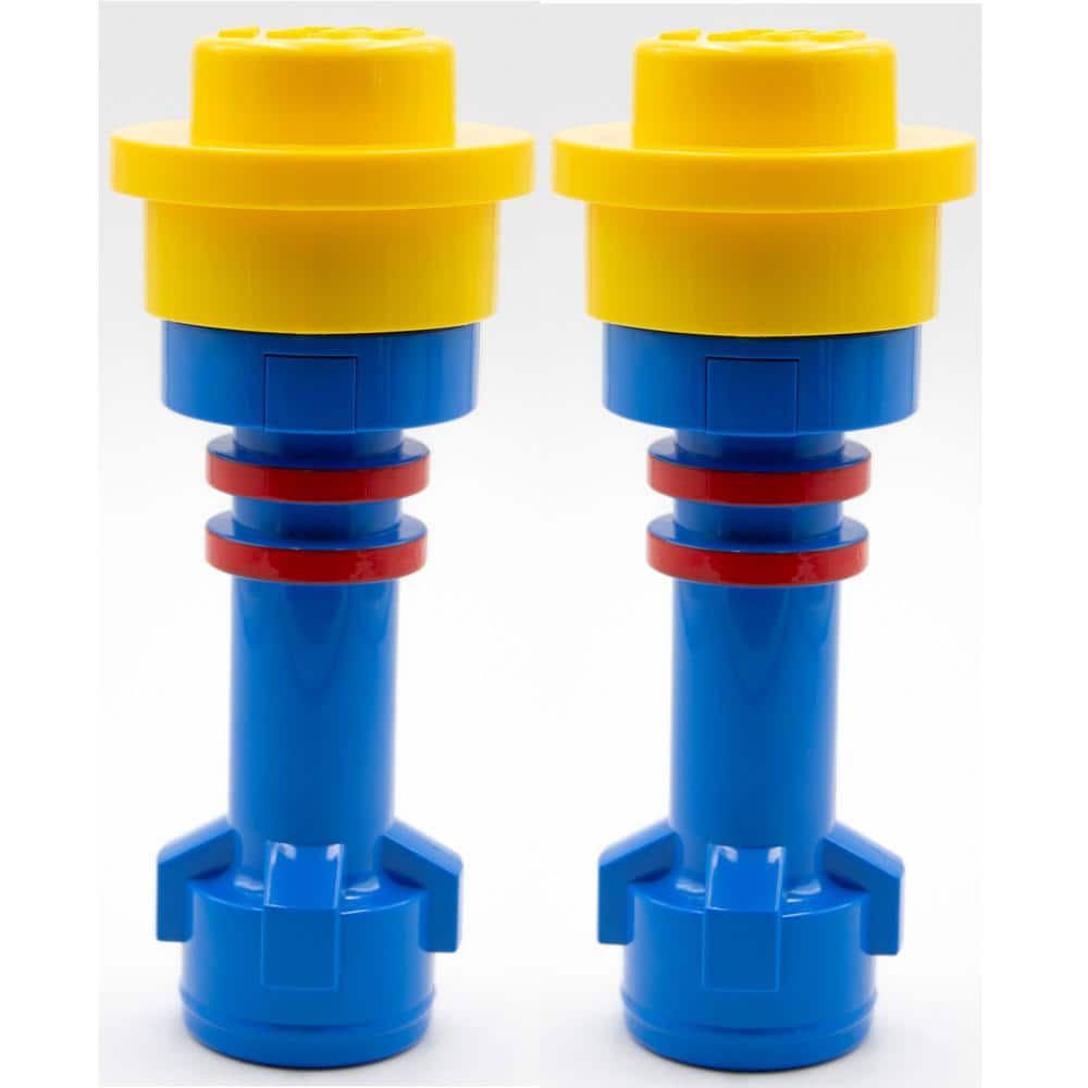 LEGO Classic LED Flashlight Night Light 2-Pack, Blue 53381 - The Home Depot
