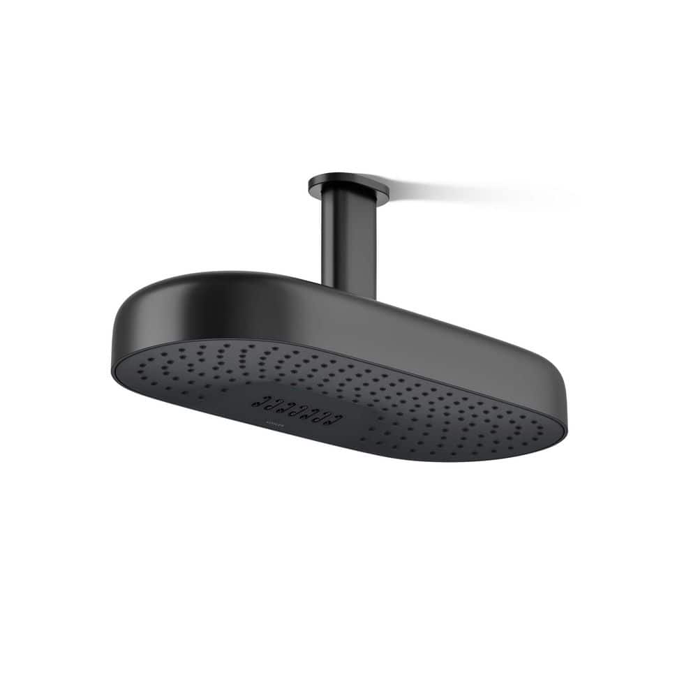 KOHLER Statement 2-Spray Patterns with 2.5 GPM 14 in. Wall Mount Fixed ...
