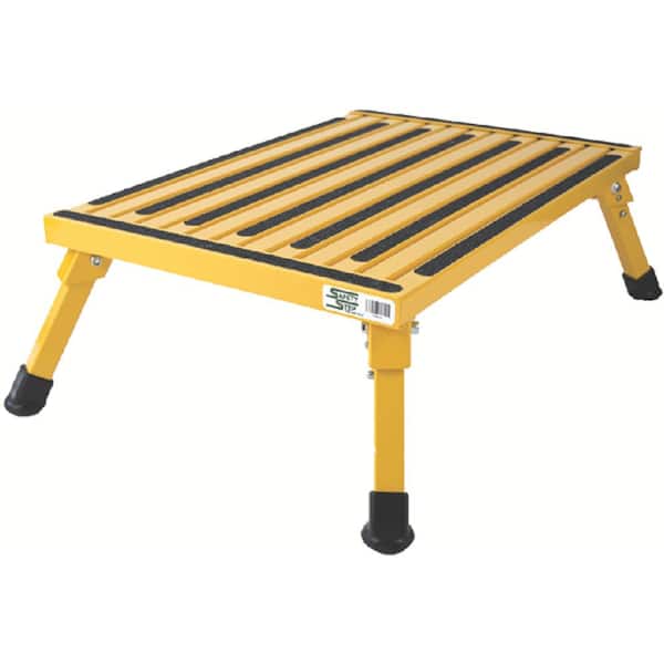 Safety Step Yellow Extra Large Folding Step XL-08C-Y - The Home Depot