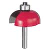 DIABLO 1/2 in. Radius Cove Router Bit DR30106 - The Home Depot