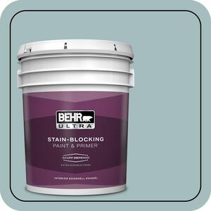 BEHR MARQUEE 1 gal. #PPU13-13 Oslo Blue Semi-Gloss Enamel Exterior ...