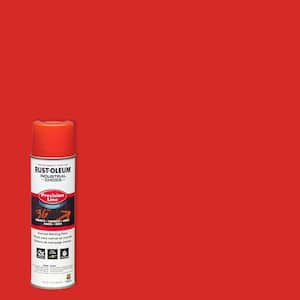 Rust-Oleum Industrial Choice 17 oz. M1800 Safety Red Inverted Marking ...