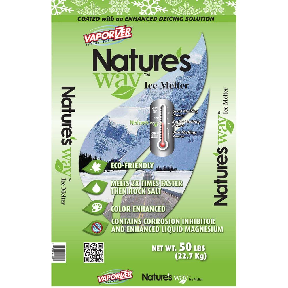 Vaporizer 50 lbs. Nature's Way Ice Melt Bag VP-NW50BG - The Home Depot