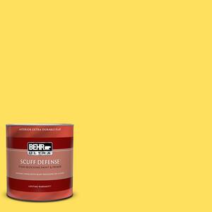 BEHR MARQUEE 1 gal. #380B-5 Neon Light Eggshell Enamel Interior Paint ...