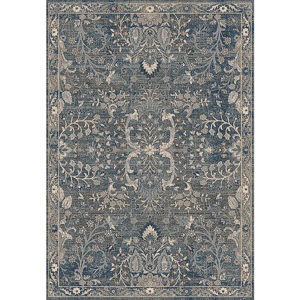 Dynamic Rugs Savoy 7 ft. 10 in. X 10 ft. 10 in. Denim/Multi ...
