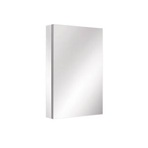 FAMYYT 15 in. W x 36 in. H Rectangular Silver Aluminum Alloy Recessed ...