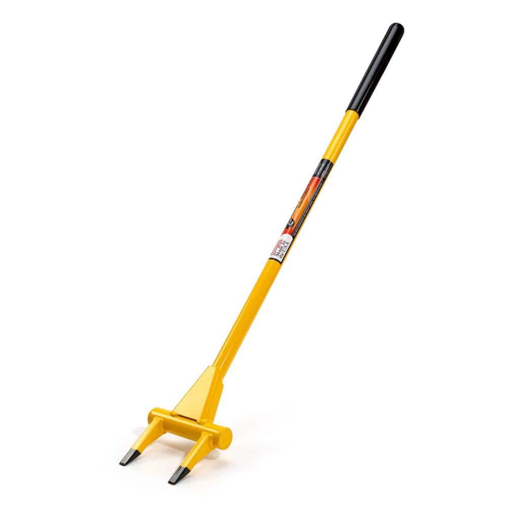 Honey Badger 40 in. 2-Tine Demolition Fork Wrecking Bar HB40-2 - The ...