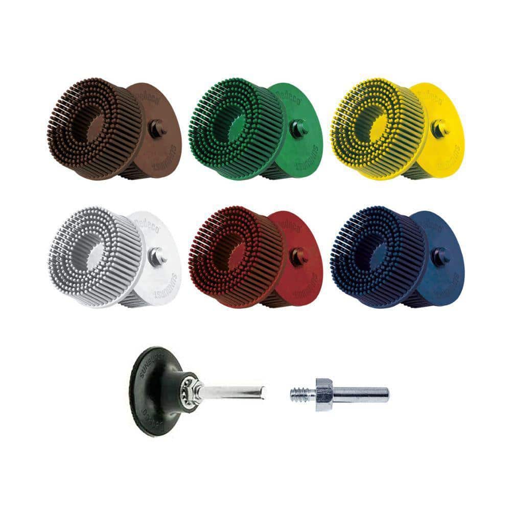 Dedeco Sunburst 2 in. E-Z Loc Assortment w/Back-Up Pad - Cleaning and ...