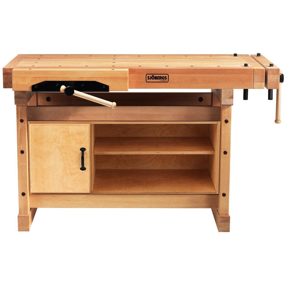 Sjobergs Elite 4.5 ft. Workbench with SM07 Cabinet Combo SJO-66519K ...