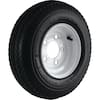 LOADSTAR 480-8 K371 590 lb. Load Capacity White 8 in. Bias Tire and ...