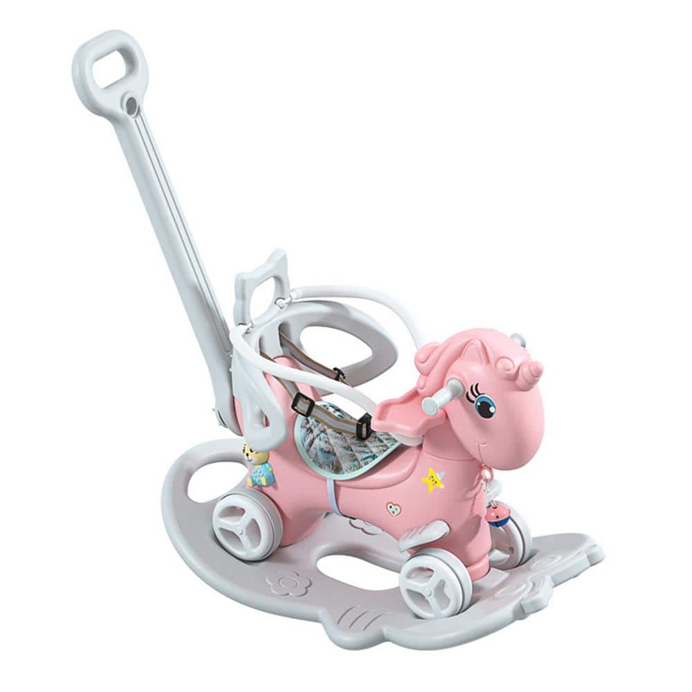Tatayosi Unicorn Rocking Horse for Toddlers, Balance Bike Ride On Toys ...
