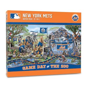 YouTheFan MLB New York Mets Game Day At The Zoo 500-Piece Puzzle ...
