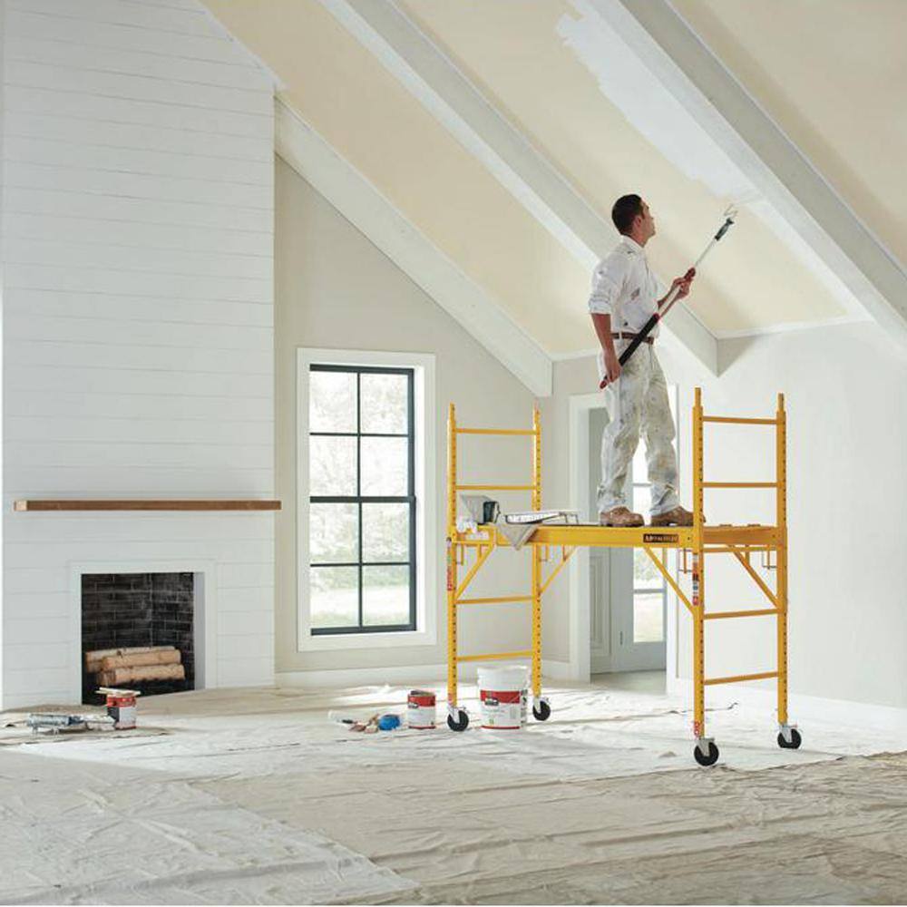 Buy Safeclimb Baker Style Scaffold Rolling Platform, 1100 lbs. Load ...