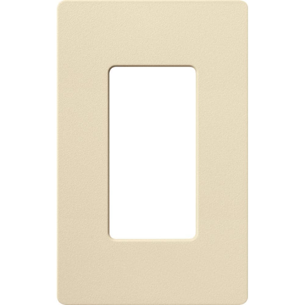 Lutron Claro 1 Gang Wall Plate for Decorator/Rocker Switches, Satin ...