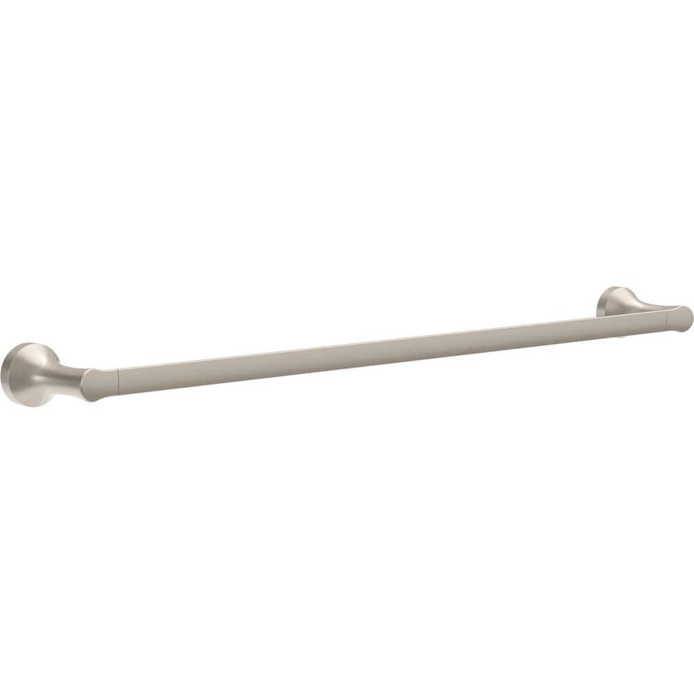Delta Caffery 24 in. Wall Mounted Towel Bar in SpotShield Brushed ...