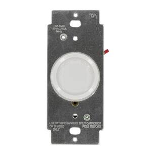 Leviton Decora In-Wall Humidity Sensor and Fan Control Switch, 1/4 HP ...