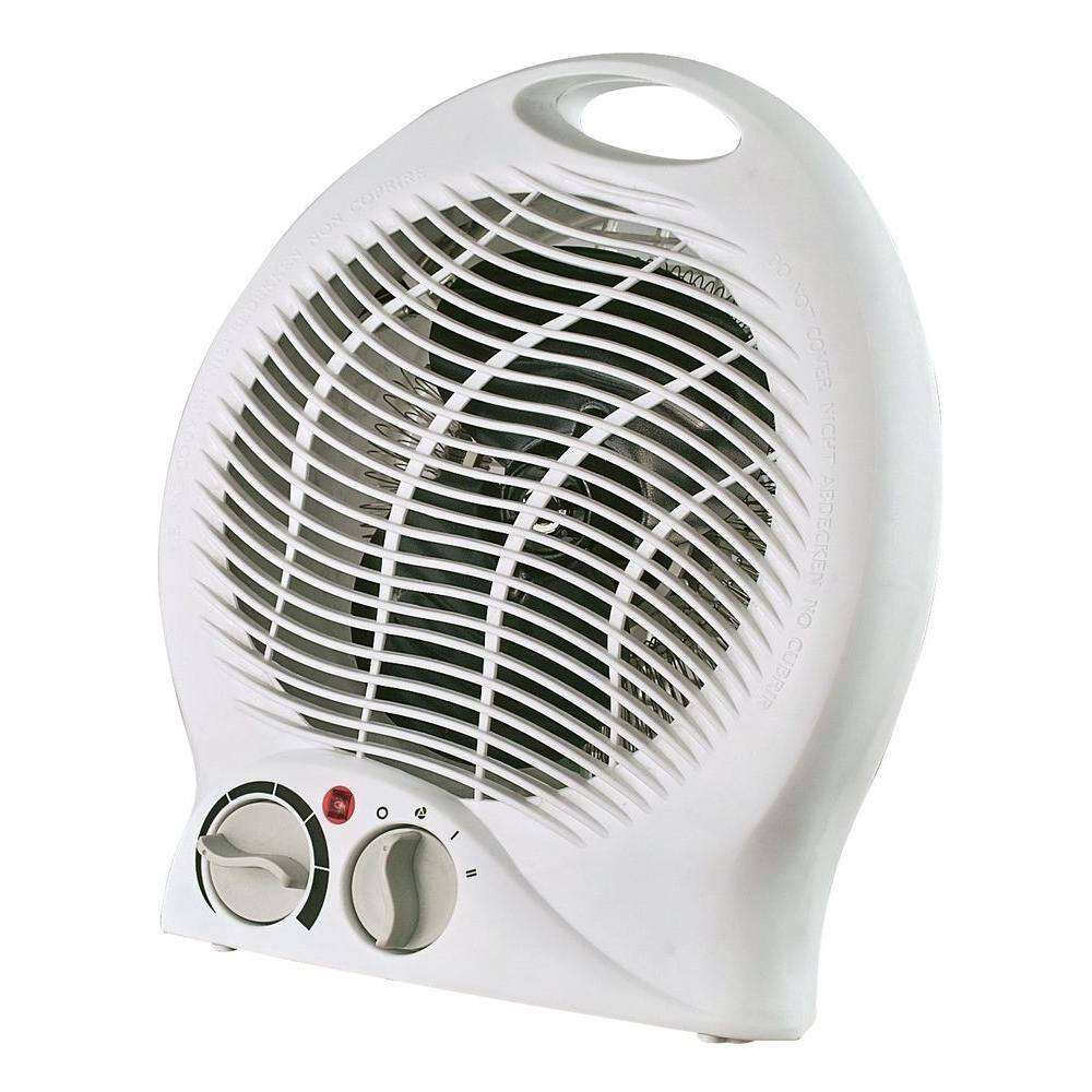 Optimus 750-Watt to 1500-Watt Portable Fan Heater with Thermostat H1322 ...