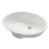 American Standard Ovalyn Undermount Bathroom Vessel Sink in White 0496. ...