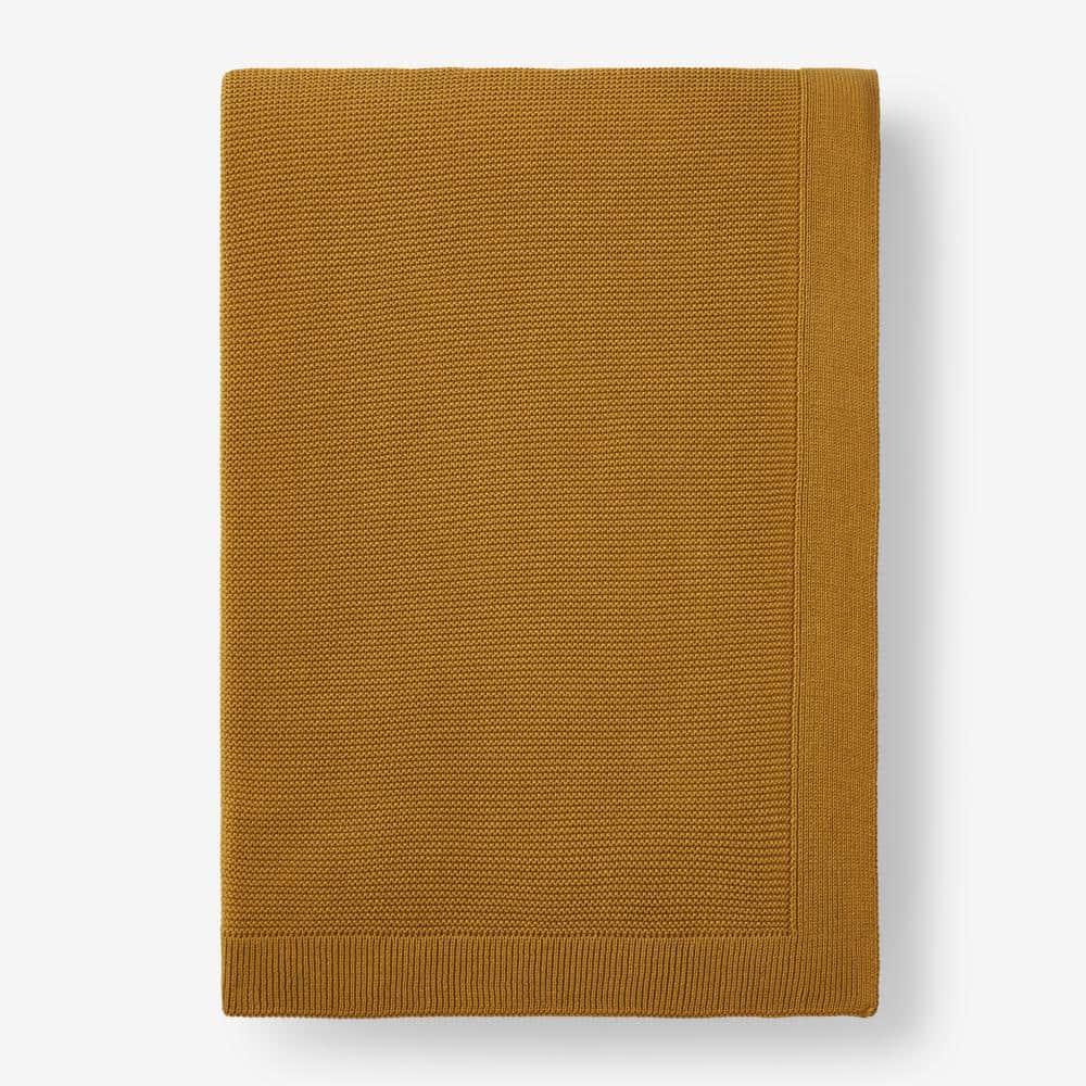 The Company Store Classic All Season Breathable Cotton Knit Gold Cotton ...