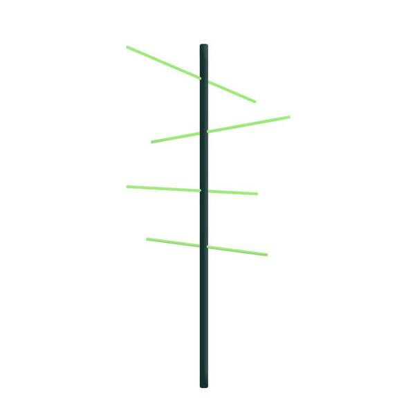 Mr.Garden 2 ft. x 1 ft. Dia 25.5mm and 7.9mm - FRP Trellis Garden Vine ...