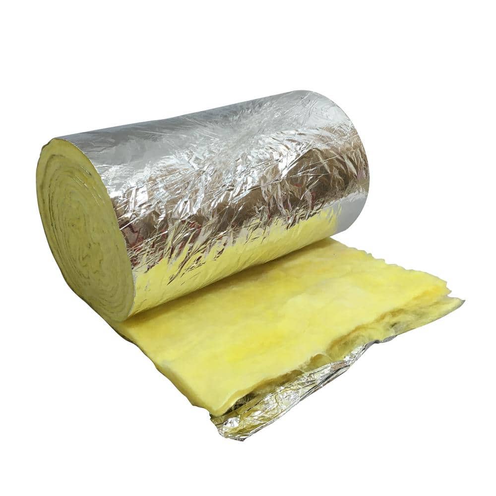 Frost King 12 in. x 15 ft. Foil and Fiberglass Duct Insulation SP55/6 ...