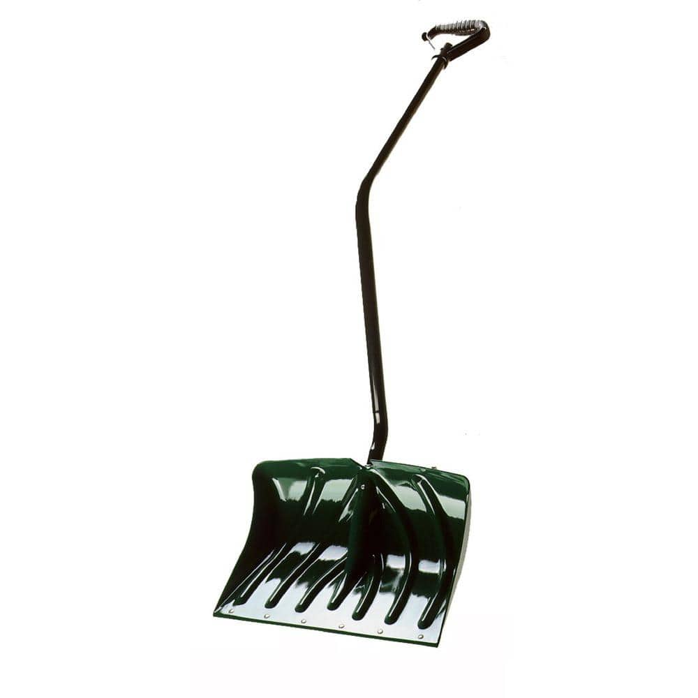 Suncast 18 in. Ergonomic Snow shovel Combo SC3250 - The Home Depot