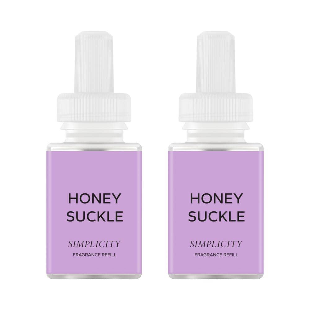 Pura Honeysuckle by Simplicity - Fragrance Refill Smart Vial Dual Pack ...