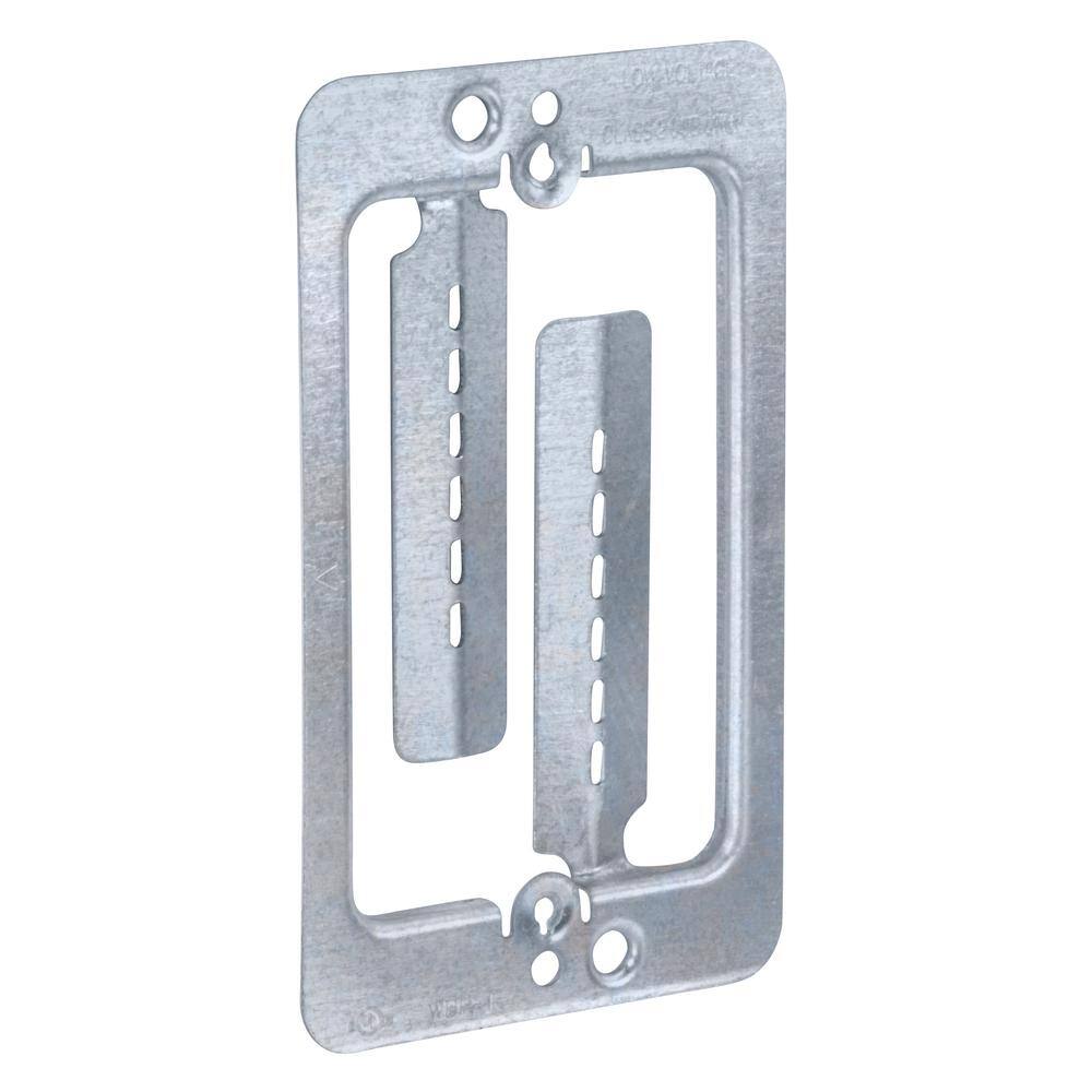 Southwire 4-1/4 in. L x 2-1/2 in. W Metallic Steel Single-Gang Low ...