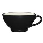 Noritake Colorwave Graphite Black Stoneware Handled Bowl 5-1/2 in., 18 ...