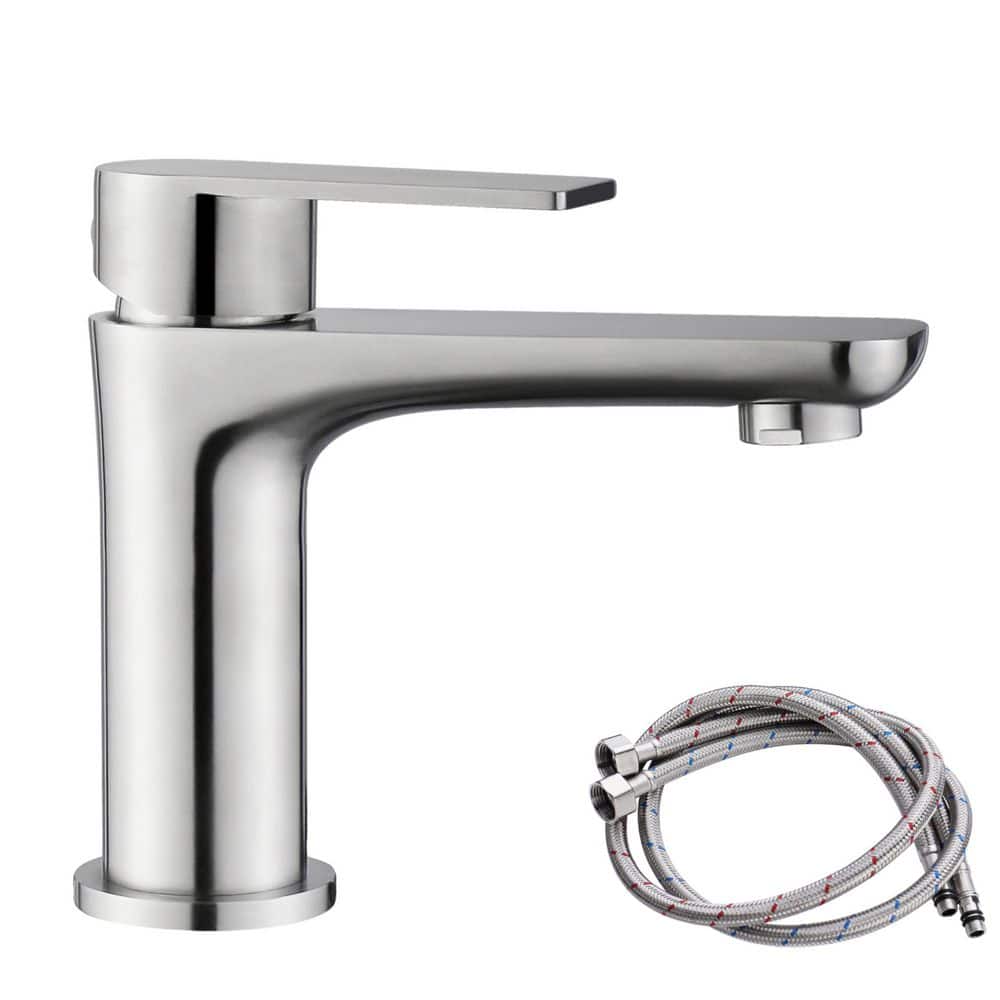ruiling Basin Faucet Single Handle Single Hole Bathroom Faucet with 15 ...