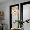 Uolfin Modern Brass Gold Globe Pendant Light, Mini 1-light Cage Island ...