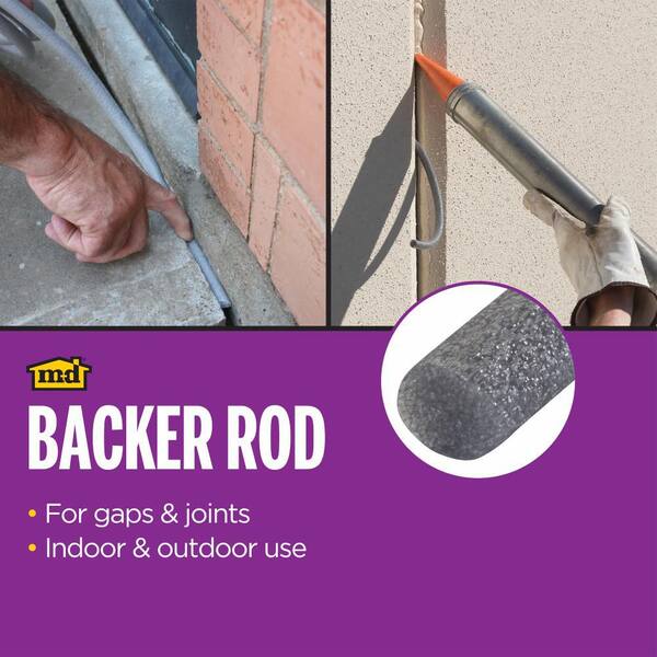 29 fl. oz. Sikaflex Gray Sealant, 0.375 in. x 20 ft. Gray Backer Rod ...