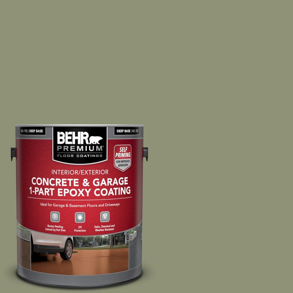 BEHR PREMIUM 1 gal. #PFC-39 Moss Covered Self-Priming 1-Part Epoxy ...