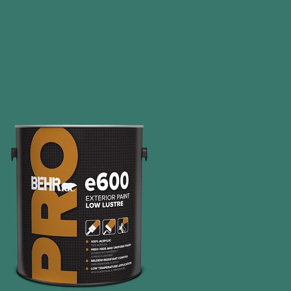 BEHR PRO 1 gal. #490D-7 Greensleeves Low Luster Exterior Paint PR62301 ...