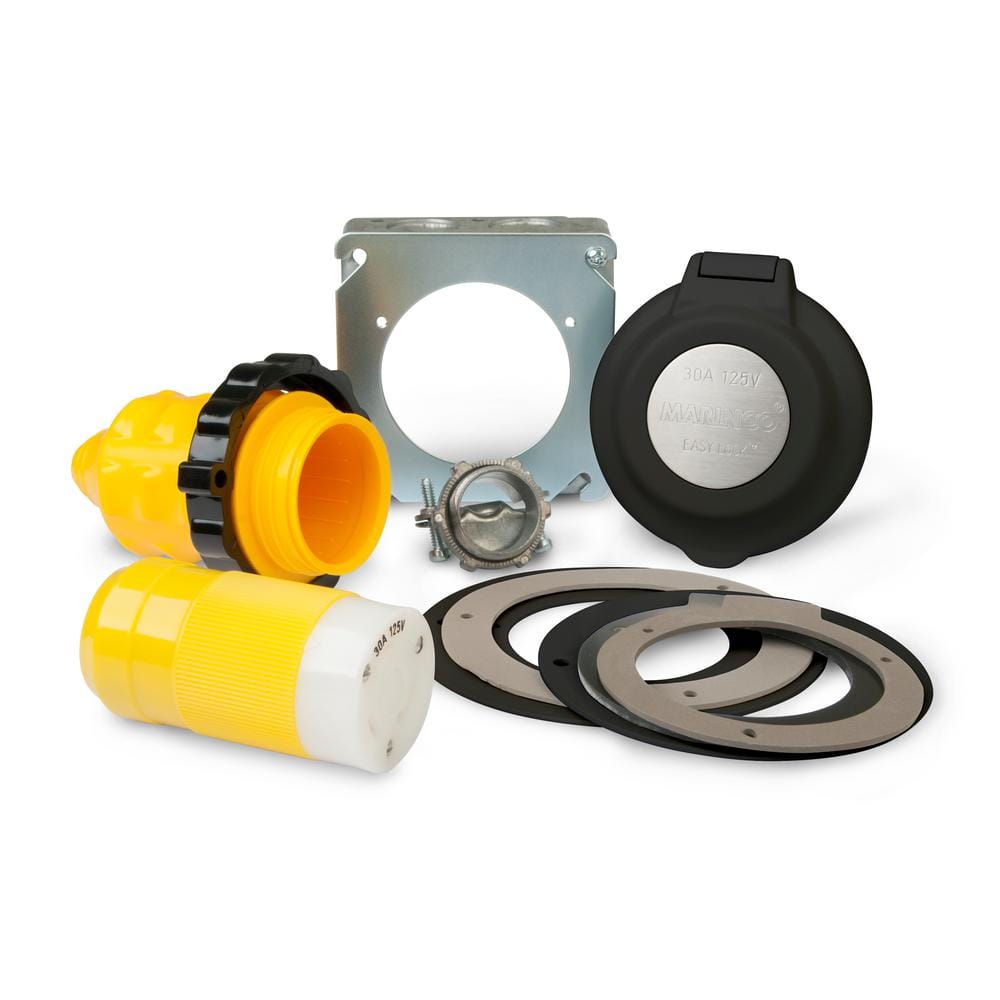 ParkPower 30 Amp RV Detachable Power Conversion Kit 30ARVKITBLK - The ...