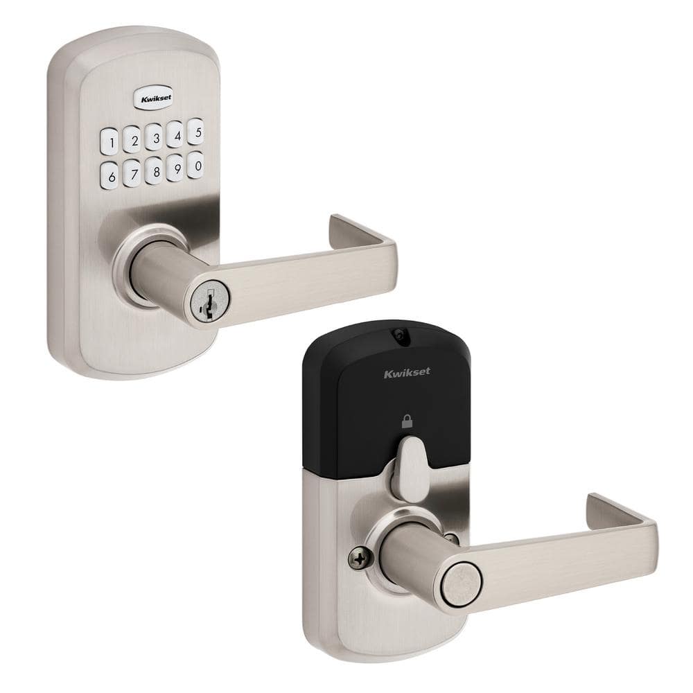 Kwikset SmartCode 955 Satin Nickel Light Commercial Electronic Keypad ...