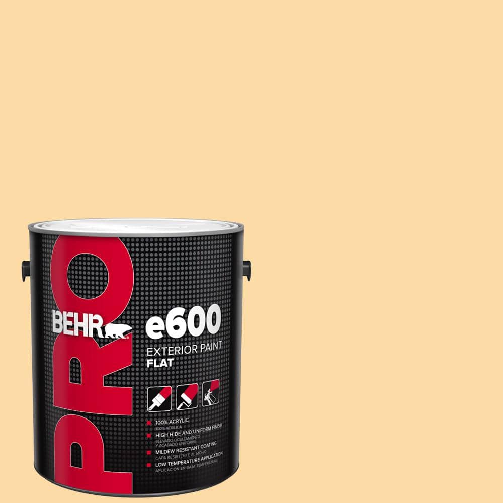 BEHR PRO 1 gal. #M290-3 Corn Stalk Flat Exterior Paint PR61001 - The ...