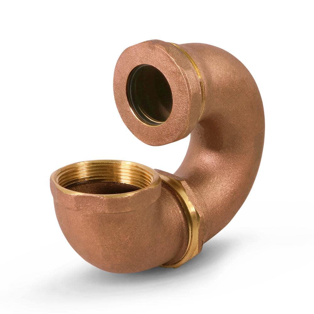 PLUMBFLEX 2 in. IPS x 1-1/2 in. LA Pattern Trap for Tubular Drain ...