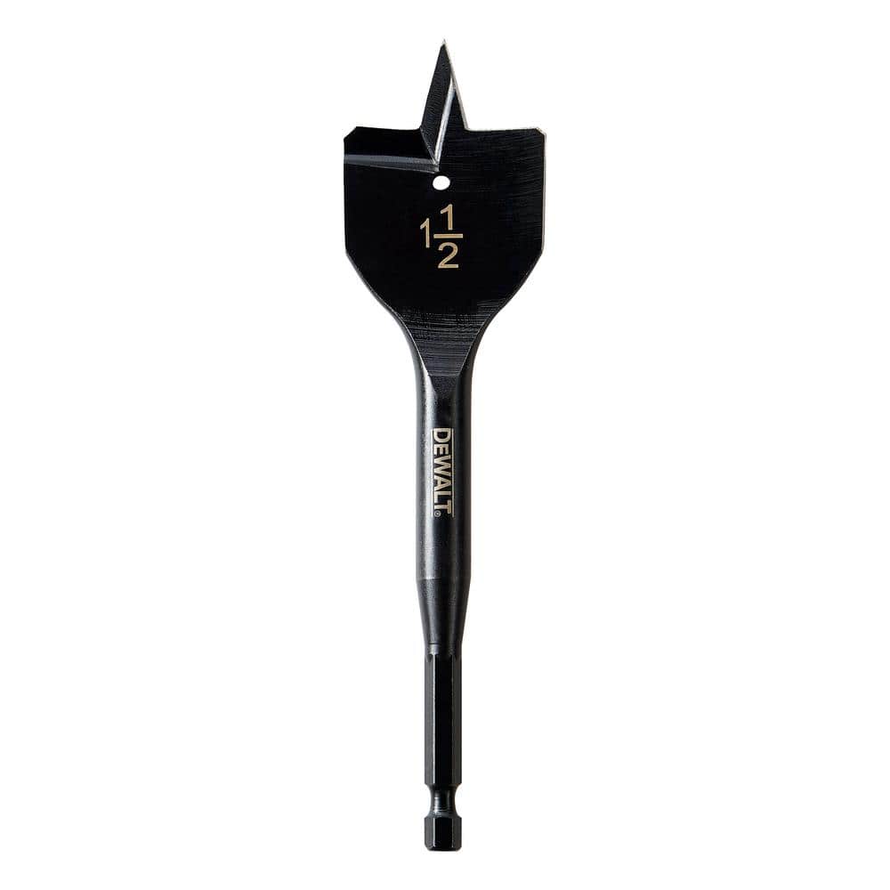 DEWALT 1-1/2 in. x 6 in. Spade Bit DW1586Y - The Home Depot