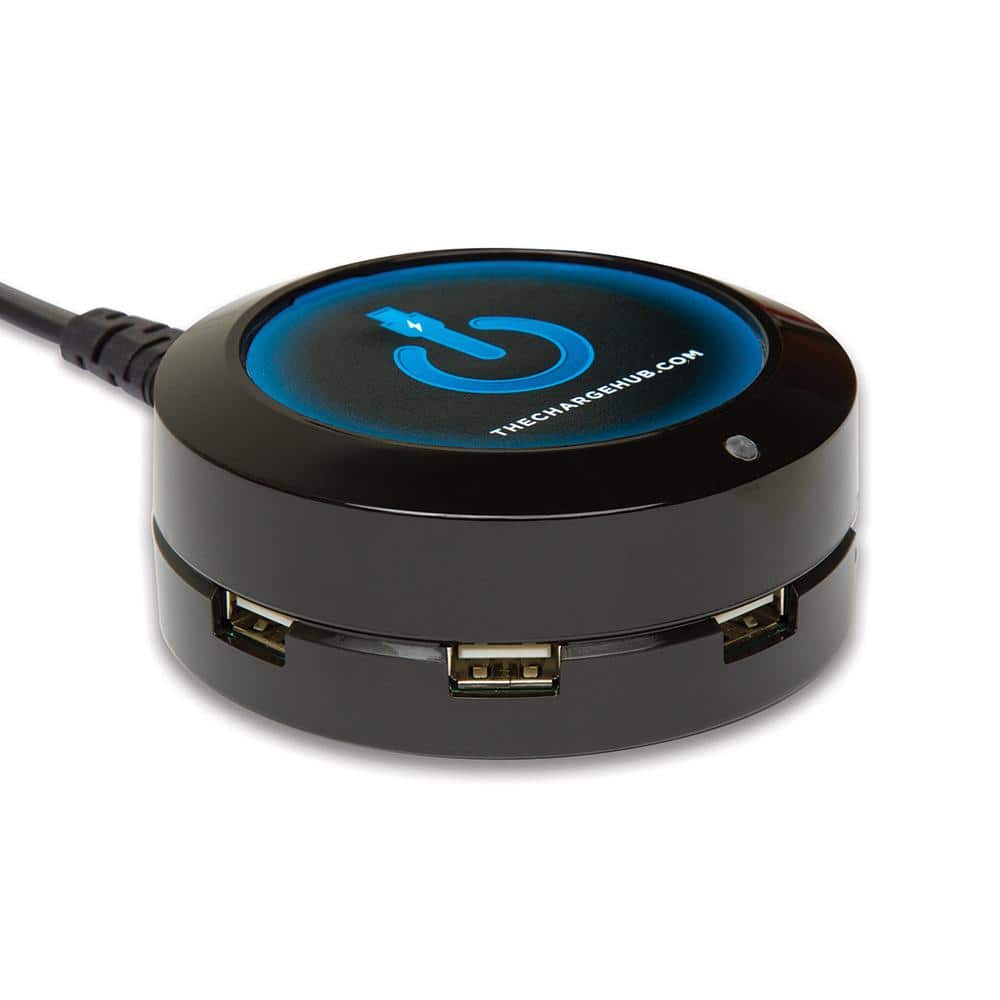 ChargeHub X5 - 5-Port USB SuperCharger - Black CRGRD-X5-001 - The Home ...