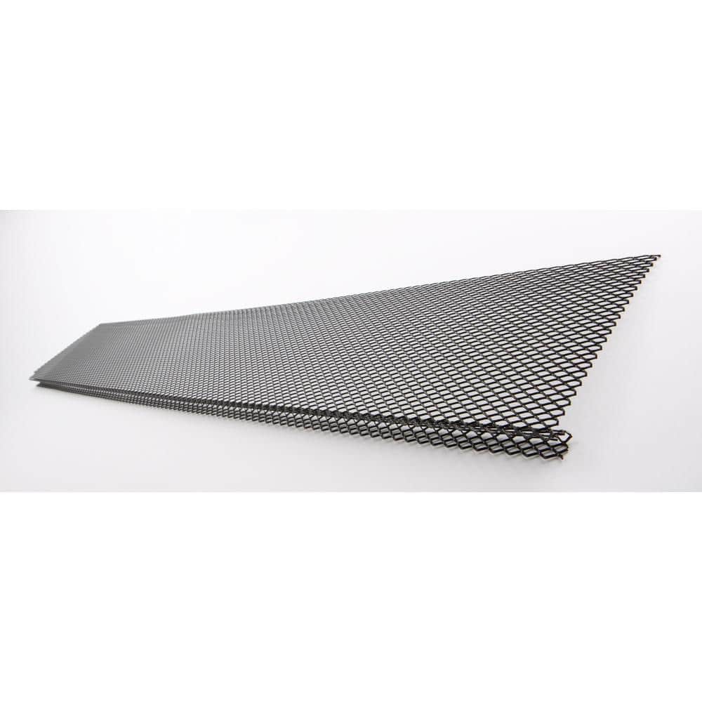 Everbilt Lock On Filter 3 ft. Black Metal Gutter Guard 6360X2E - The ...