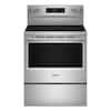 Maytag 30 in. 5 Element Freestanding Electric Range in Stainless Steel ...