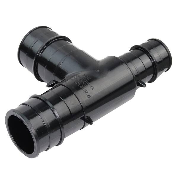 Apollo 1 in. x 3/4 in. x 1 in. Poly-Alloy PEX-A Barb Reducing Tee EPXPAT1341 - The Home Depot