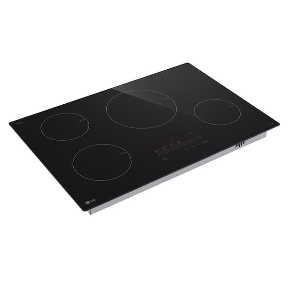 LG 30 in. 4 Burner Element Induction Cooktop in Black with Power ...