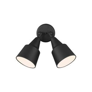 Acclaim Lighting Flood Lights 2-Light Matte Black Outdoor LED Light ...