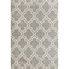 World Rug Gallery Modern Moroccan Trellis Gray 8 ft. x 9 ft. Area Rug ...