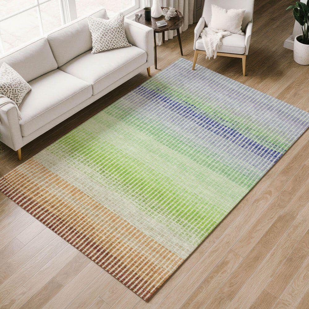 Addison Rugs Chantille Machine Washable Indoor/Outdoor Abstract ACN2313 ...