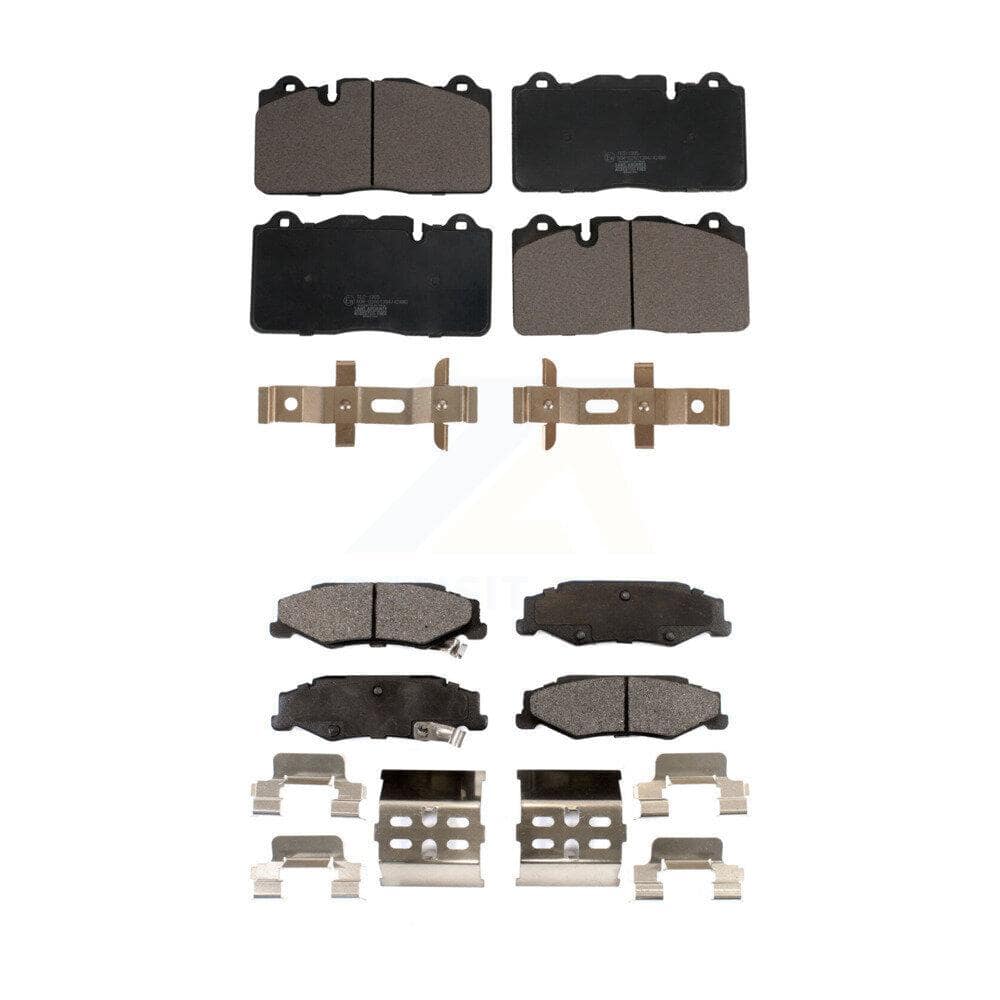 TEC Front Rear Ceramic Brake Pads Kit For 12 Chevrolet Corvette With ...